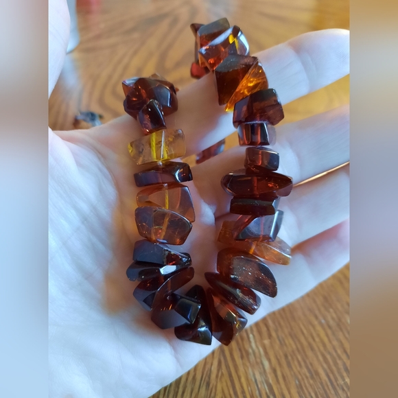 None | Jewelry | Large Amber Shards Necklace | Poshmark